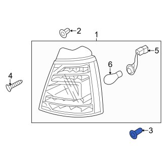Kia Sorento OEM Tail Lights | LED, Fiber Optic — CARiD.com