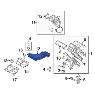 Kia Sorento OEM Air Intake Parts | Filters, Manifolds — CARiD.com