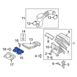 Kia Sorento OEM Air Intake Parts | Filters, Manifolds — CARiD.com