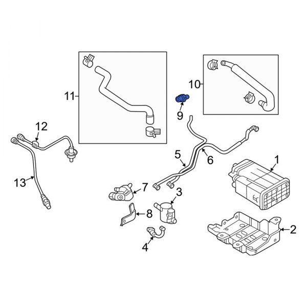 Kia OE 267403C200 - PCV Valve