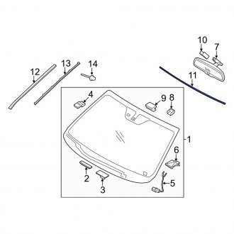 Kia Sorento Window Trim - Moldings, Pillar Posts | CARiD