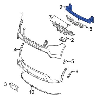 Kia Carnival OEM Bumpers | Genuine Front & Rear Bumpers — CARiD.com