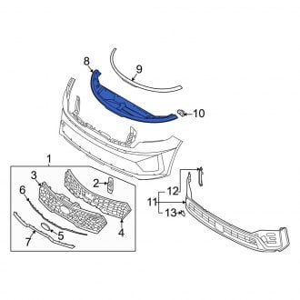 Kia Sorento Radiator Support Covers — CARiD.com