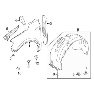 2021 Kia Sorento Front & Rear Fenders - Patch Panels, Extensions | CARiD