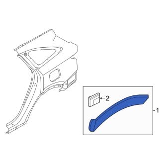 Kia Sorento Replacement Fender Moldings & Trim — CARiD.com