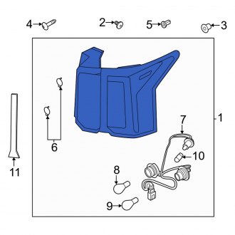 Kia Sorento OEM Tail Lights | LED, Fiber Optic — CARiD.com