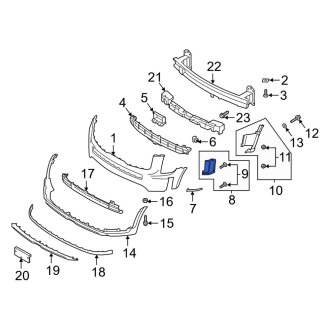 Kia Telluride OEM Bumpers - Genuine Front & Rear Bumpers | CARiD