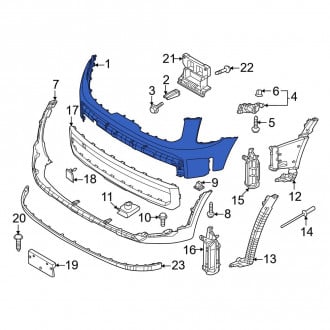 Kia Telluride Replacement Front Bumpers & Components | CARiD