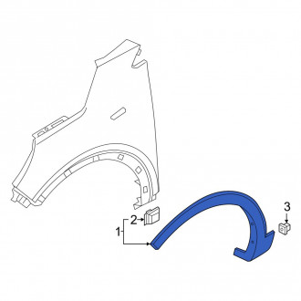 Kia Telluride OEM Fenders - Factory Front & Rear Fenders | CARiD