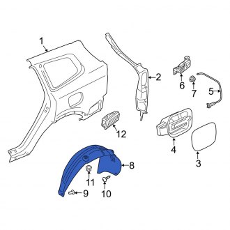 Kia Telluride OEM Fenders | Factory Front & Rear Fenders — CARiD.com