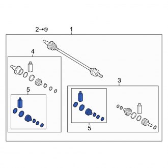 Kia Telluride CV Joints, Boots & Components – CARiD.com
