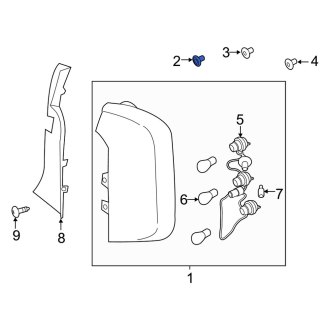 Kia Telluride OEM Tail Lights - LED, Fiber Optic | CARiD