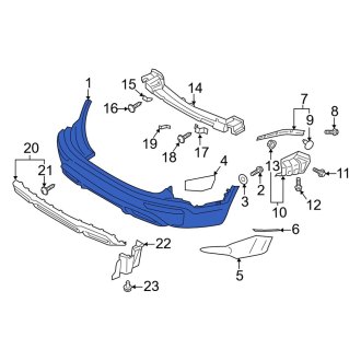 Kia Telluride Replacement Front Bumpers & Components | CARiD