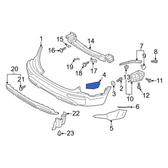 Kia Telluride Bumper Seals, Gaskets & Impact Strips — CARiD.com