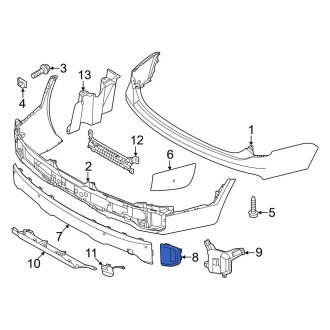 Kia Telluride Replacement Bumper Moldings & Trim — CARiD.com