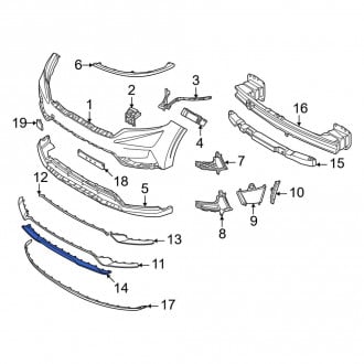 Kia Carnival OEM Bumpers | Genuine Front & Rear Bumpers — CARiD.com