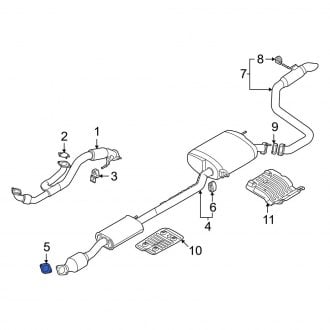 Kia Carnival OEM Exhaust Parts - Systems, Tips, Pipes | CARiD