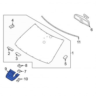 Kia Carnival OEM Mirrors | Towing, Side & Rear View — CARiD.com