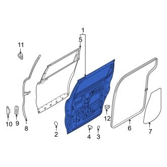Kia Carnival Replacement Door Shells & Skins — CARiD.com