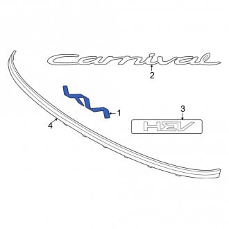 Kia Carnival OEM Trunks & Parts | Lids, Rear Panels — CARiD.com