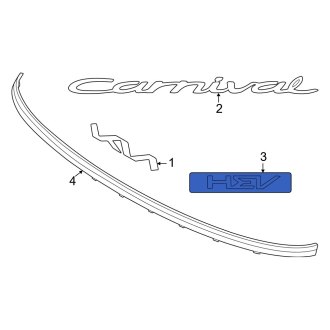 Kia Carnival Replacement Trunks & Tailgates - CARiD.com