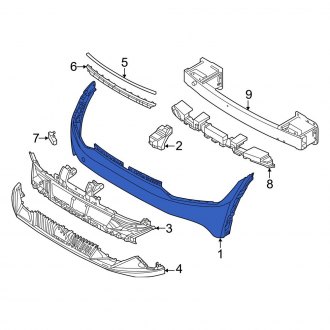 Kia EV6 OEM Bumpers - Genuine Front & Rear Bumpers | CARiD
