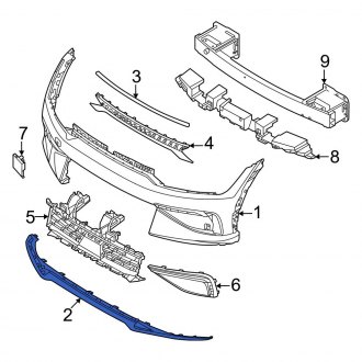 Kia EV6 Replacement Bumper Spoilers & Valances | CARiD