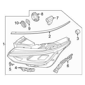 2022 Kia EV6 OEM Headlights | Factory Headlights - CARiD.com