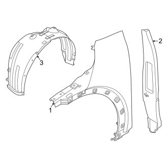 2022 Kia EV6 Front & Rear Fenders | Patch Panels, Extensions — CARiD.com