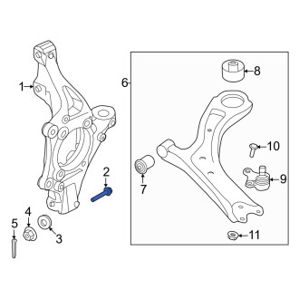 Kia EV6 Steering Knuckles, Spindles & Parts — CARiD.com