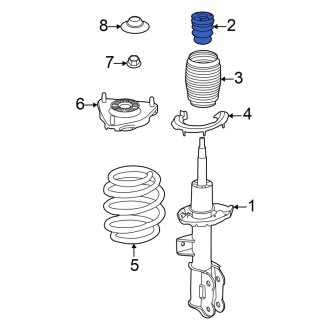 Kia EV6 OEM Suspension Parts | Shocks, Struts — CARiD.com