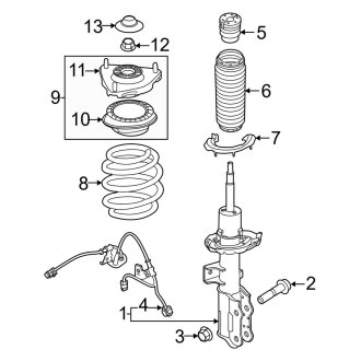 2025 Kia EV6 Shocks & Struts - Front, Rear | CARiD