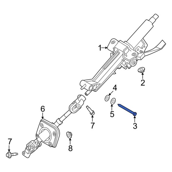 Kia OE 56315F2000 - Steering Column Bolt