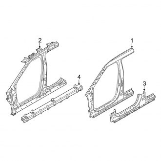 2022 Kia EV6 OEM Chassis Frames & Body Parts — CARiD.com