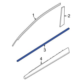 Kia EV6 Door Moldings | Side, Edge, Belt – CARiD.com