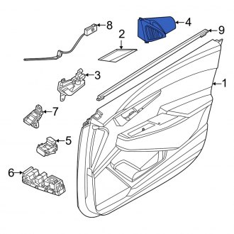 Kia EV6 Door Handles & Window Crank Handles — CARiD.com
