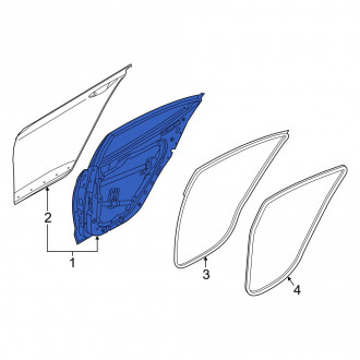 Kia EV6 Replacement Door Shells & Skins | CARiD