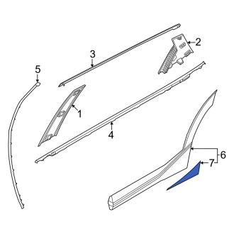 Kia EV6 OEM Rocker Panels & Floors | Side Skirts, Pans — CARiD.com