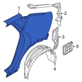 Kia EV6 Replacement Quarter Panels — CARiD.com