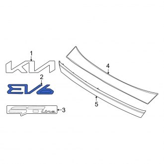 Kia EV6 OEM Trunks & Parts | Lids, Rear Panels — CARiD.com