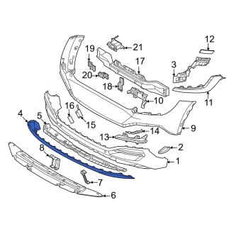 Kia EV6 Replacement Bumper Spoilers & Valances — CARiD.com