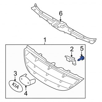 Kia EV6 Replacement Grilles - Moldings, Brackets | CARiD