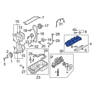 Kia Sportage OEM Engine Parts | Rebuild Kits, Pistons — CARiD.com