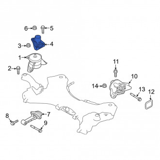 Kia Telluride Replacement Motor Mounts — CARiD.com
