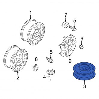 Kia Rio OEM Wheels | Original Steel & Alloy Wheels — CARiD.com