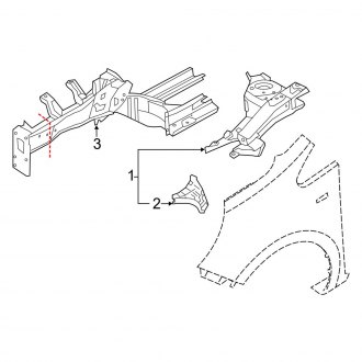 2014 Kia Rio OEM Fenders | Front, Rear, Inner — CARiD.com