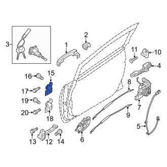 Kia Soul Replacement Doors & Components | CARiD