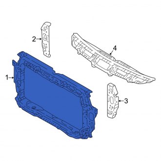 Kia Rio Radiator Supports | CARiD
