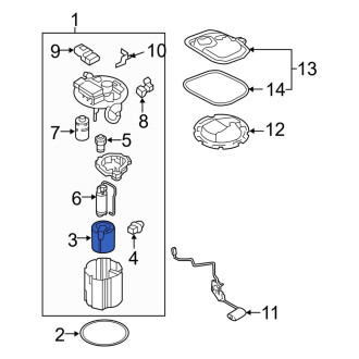 Kia Sorento Fuel Filters & Components - In-Line, Diesel | CARiD