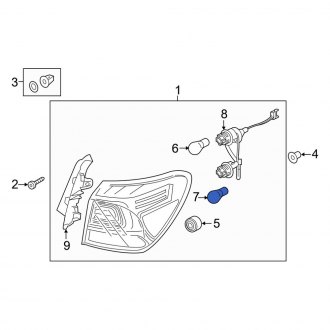 Kia Optima OEM Light Bulbs | LED, HID, Halo — CARiD.com